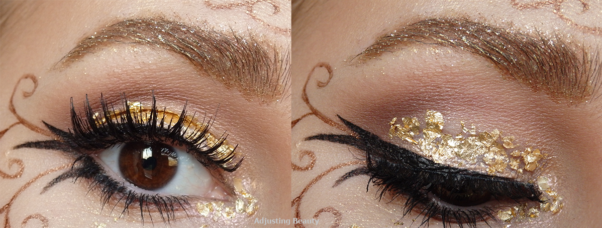 Gold Fairy Makeup