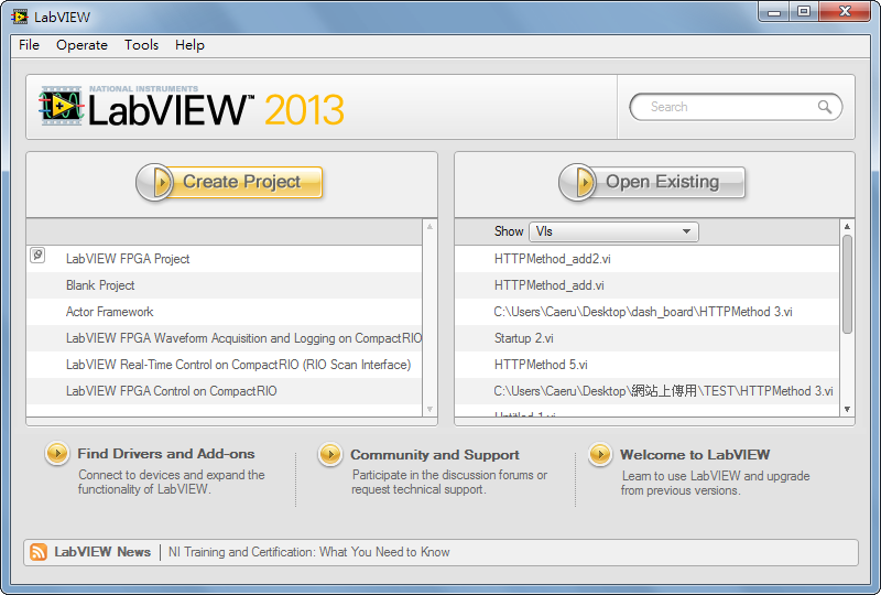 LabVIEW筆記: 專題介紹 - 如何快速將 Share Variable 連結上 Android Data Dashboard