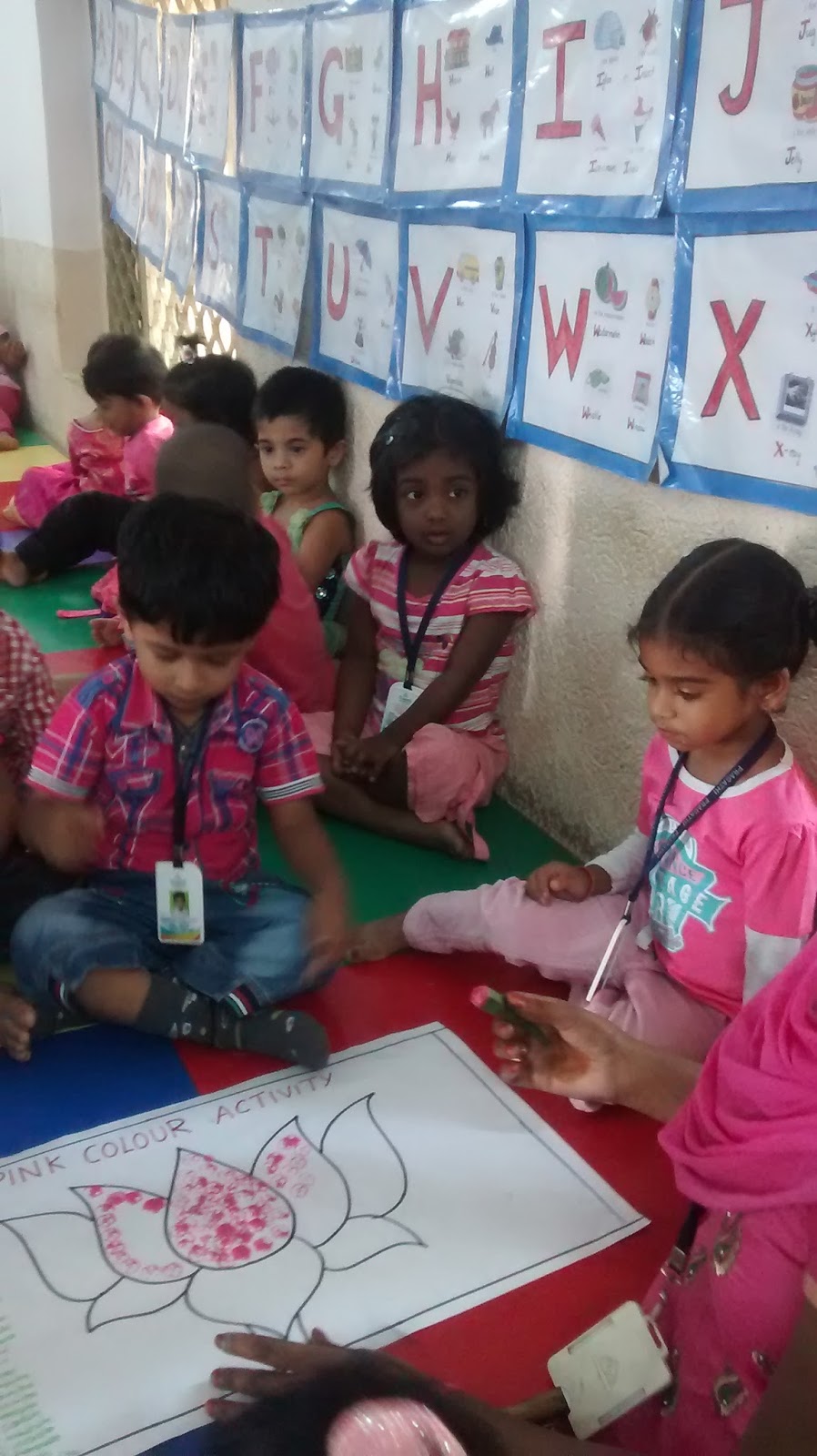 PREPRIMARY PRAGATHI CENTRAL SCHOOL Pink Colour Day Activity For Nursery preprimary-pragathi-central-school-pink-colour-day-activity-for-nursery