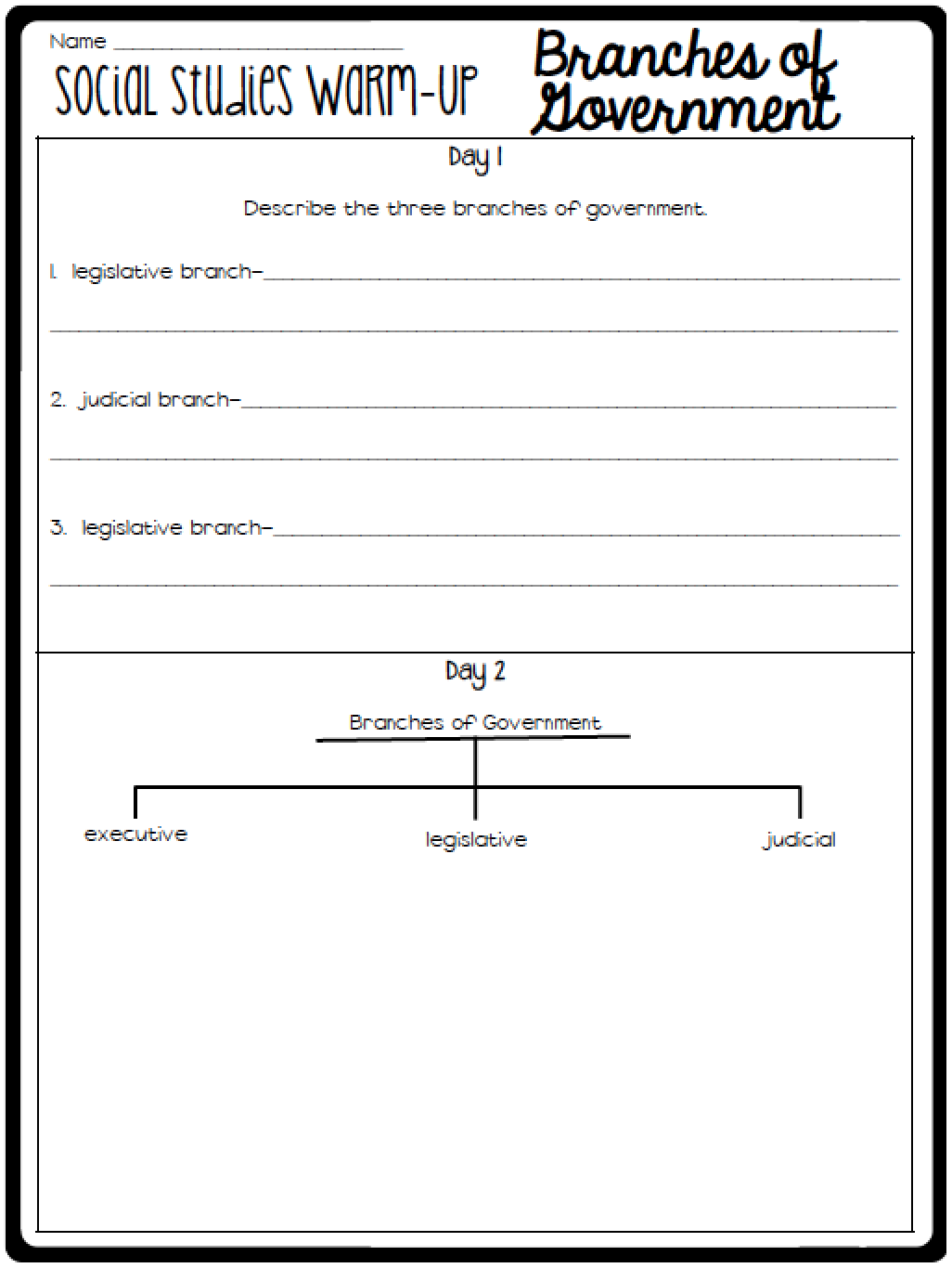 Social Studies & Science Morning Work, a Freebie, and a Sale | Ashleigh ...