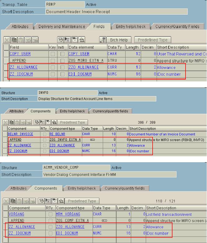 Add Custom Fields in Standard MIRO Header Screen Through BADI - [Download DOCX]