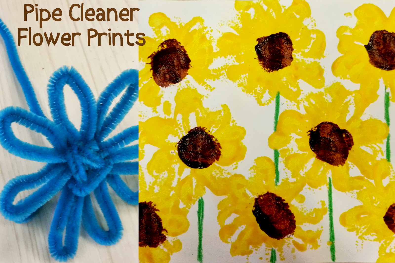 Choices For Children Pipe Cleaner Sunflower Prints choices-for-children-pipe-cleaner-sunflower-prints