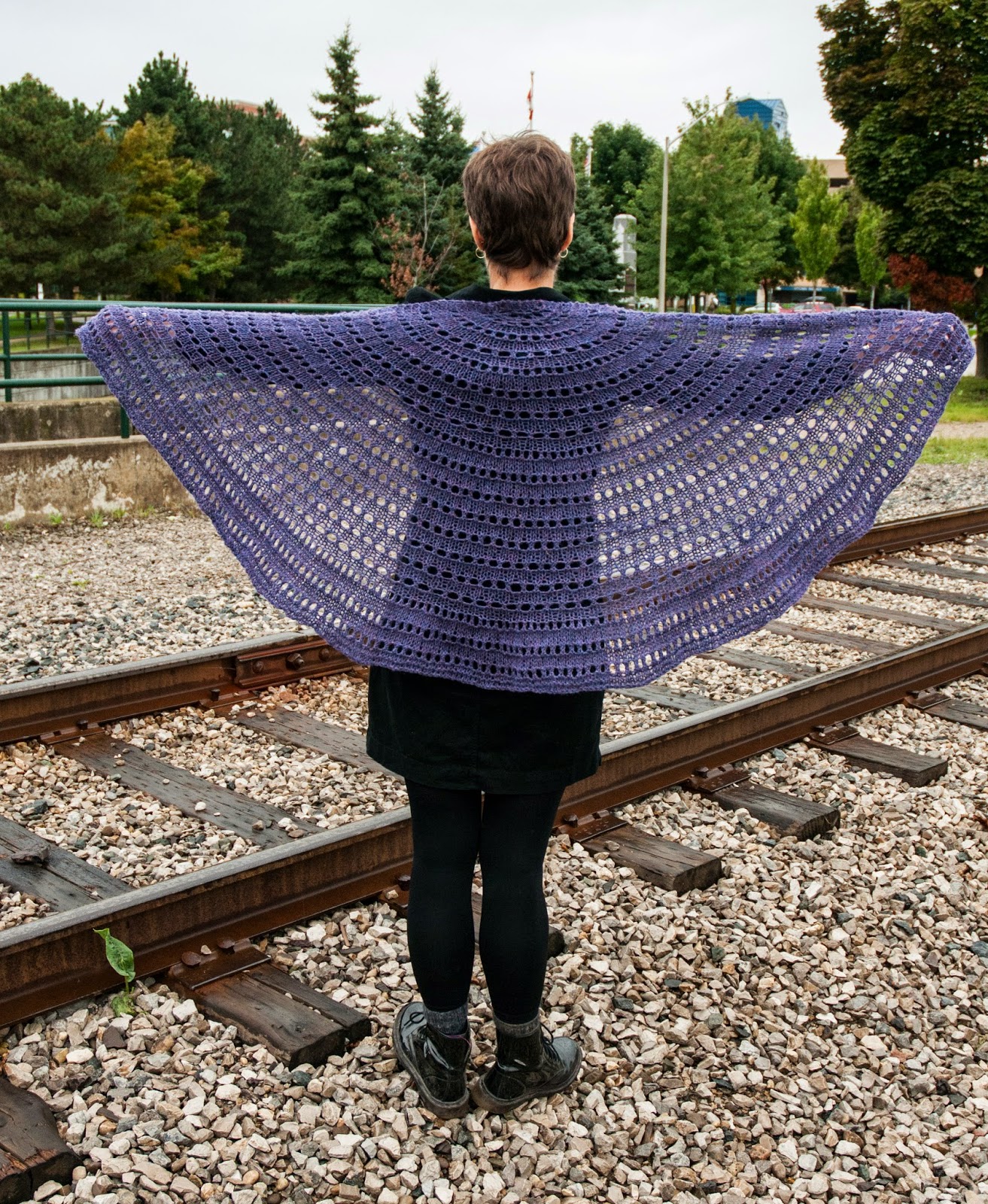 Free Pattern: The Sick Day Shawl - KateAtherley.com
