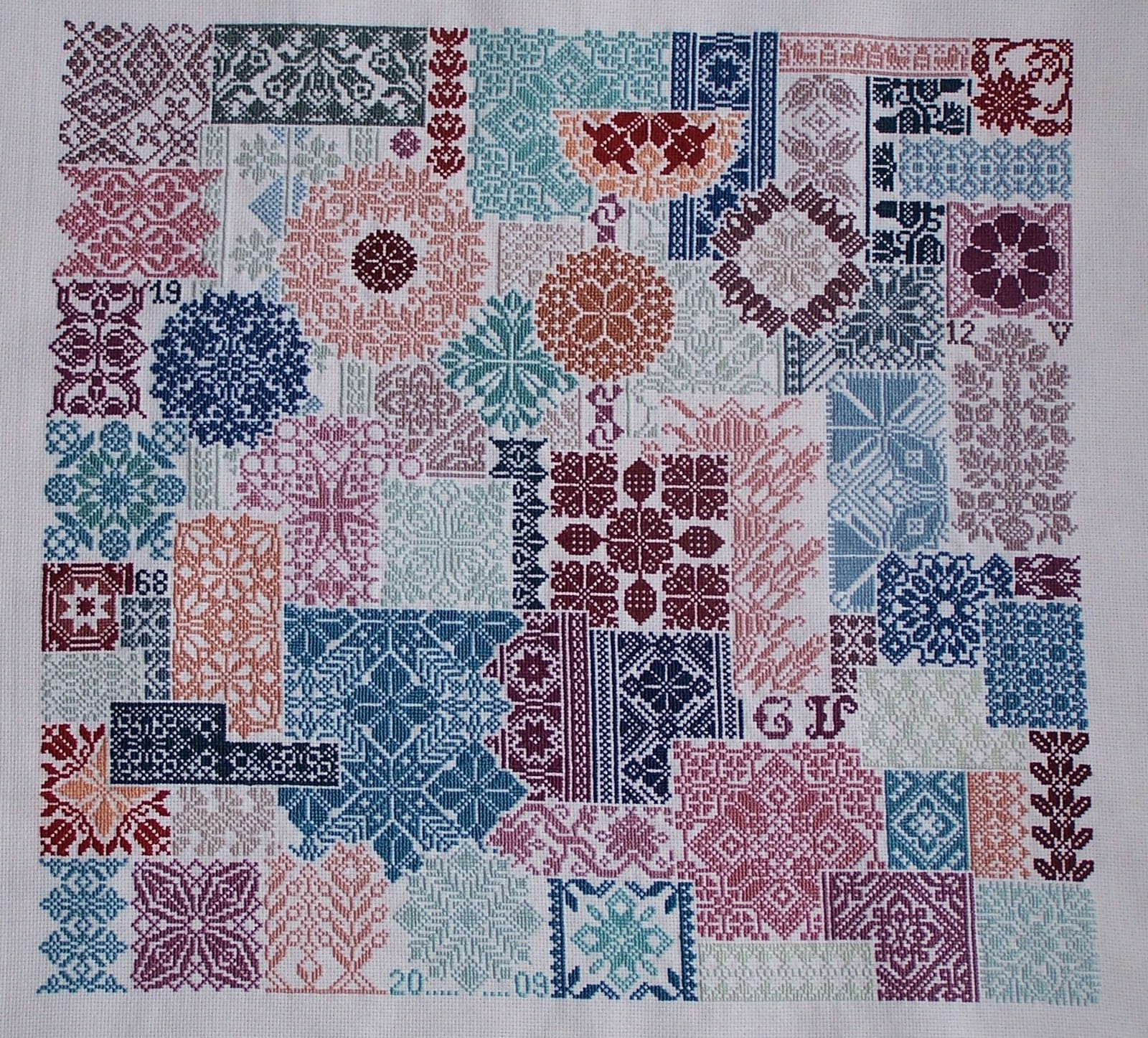 stitches and beads: Patchwork Jan Houtman