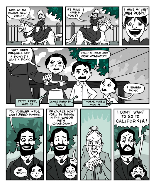 Nathan Hale's Hazardous Tales: Donner Party Sneak Peak