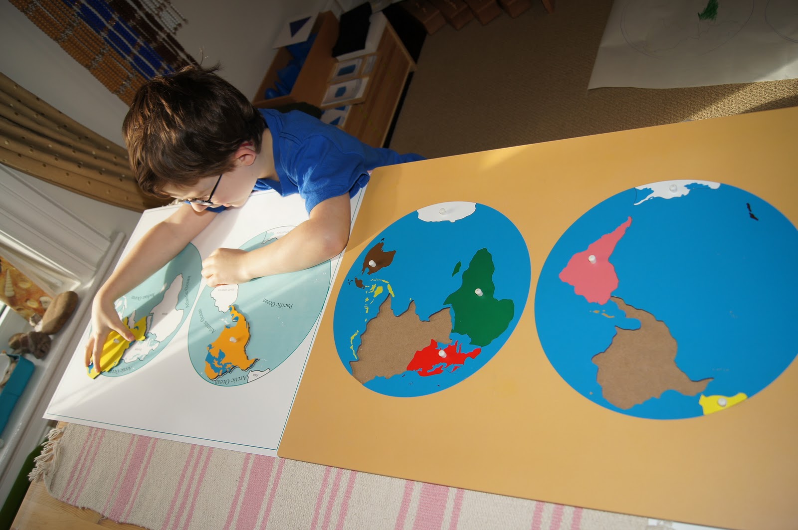 World Continents Activities, Montessori Geography Resources At Home ...