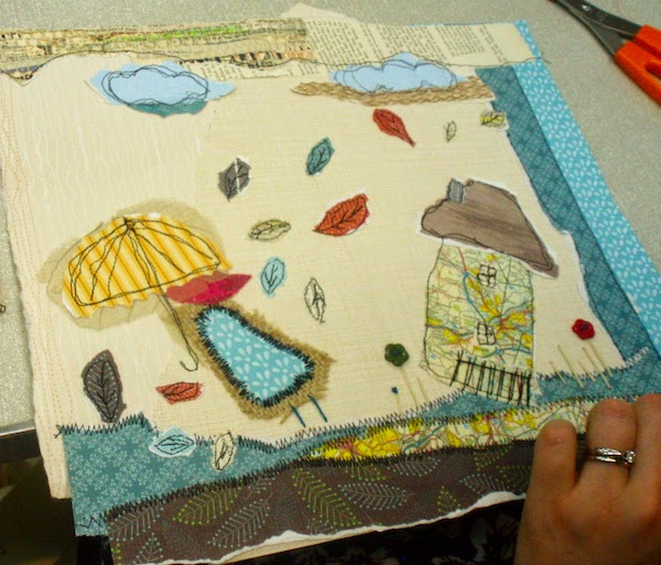 Sew Stitch Knit: A Fantastic Course -Stitch Collage with Anne Brooke