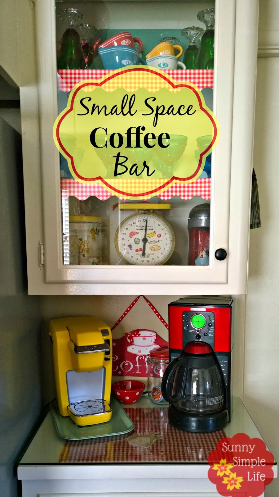 Sunny Simple Life Small Space Coffee Bar sunny-simple-life-small-space-coffee-bar
