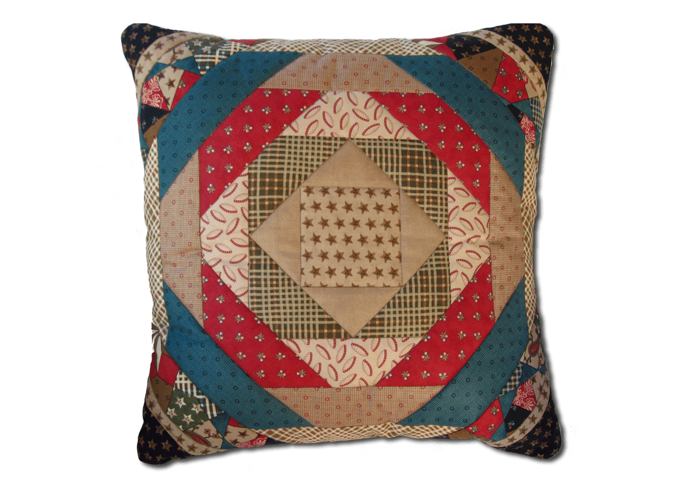 Cojin patchwork - Imagui