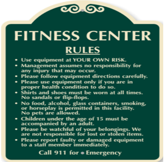 Fitness Center Rules Fitness Rules fitness-center-rules-fitness-rules