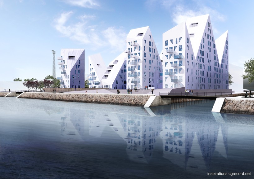 Isbjerget Apartment Complex, Denmark