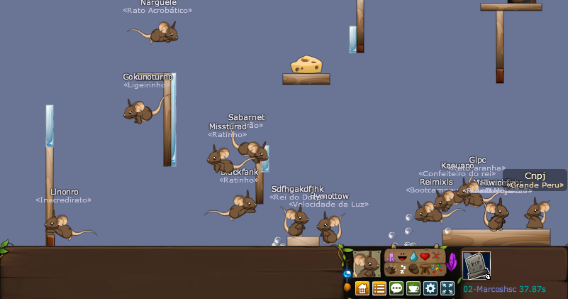 [Transformice] Version 1.240 - Cheese in bootcamp - Área 801 in english