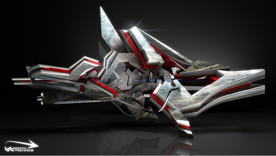 Imagenes de graffiti 3D - Imagui
