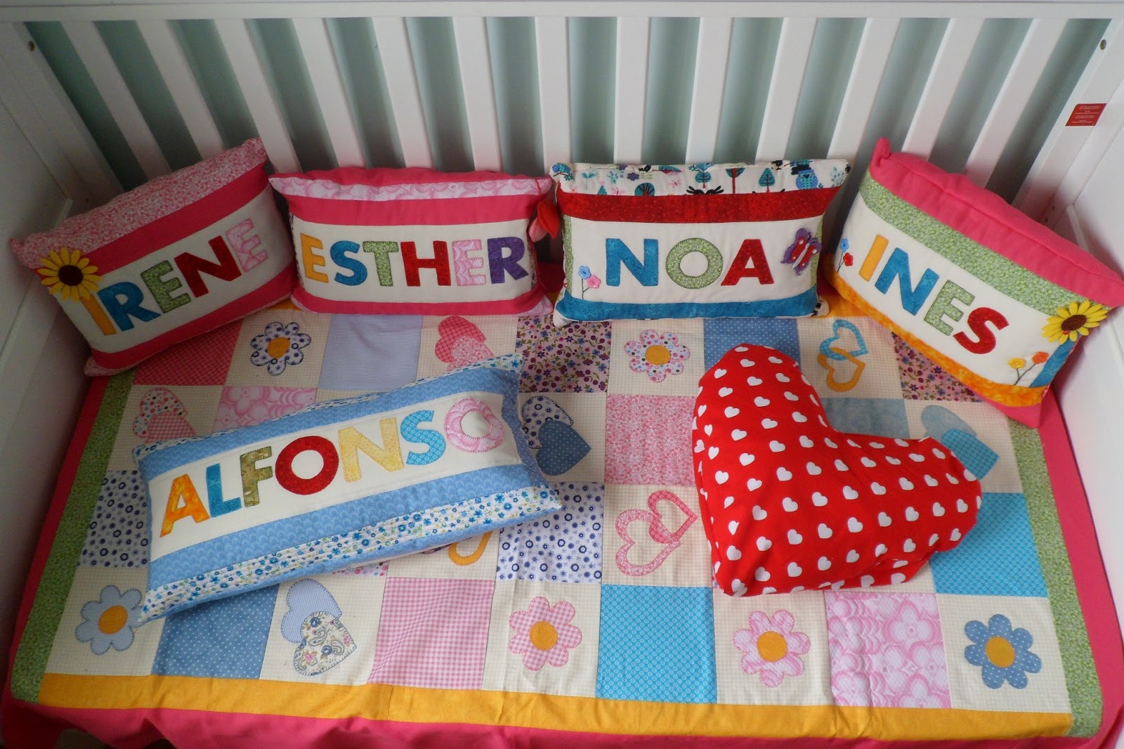 Patchwork cojines infantiles - Imagui