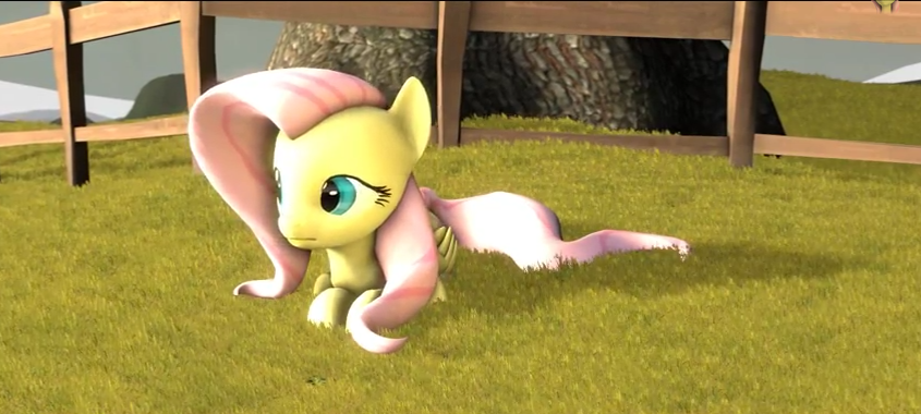 Fluttershy Walking