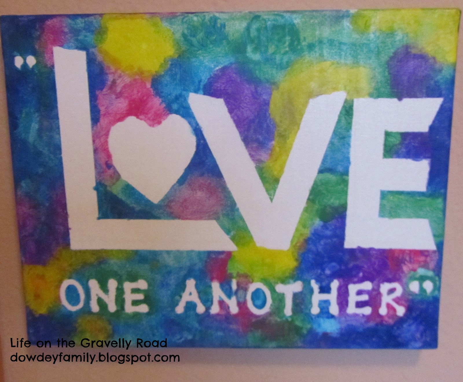 Life On The Gravelly Road Fun Canvas Painting life-on-the-gravelly-road-fun-canvas-painting