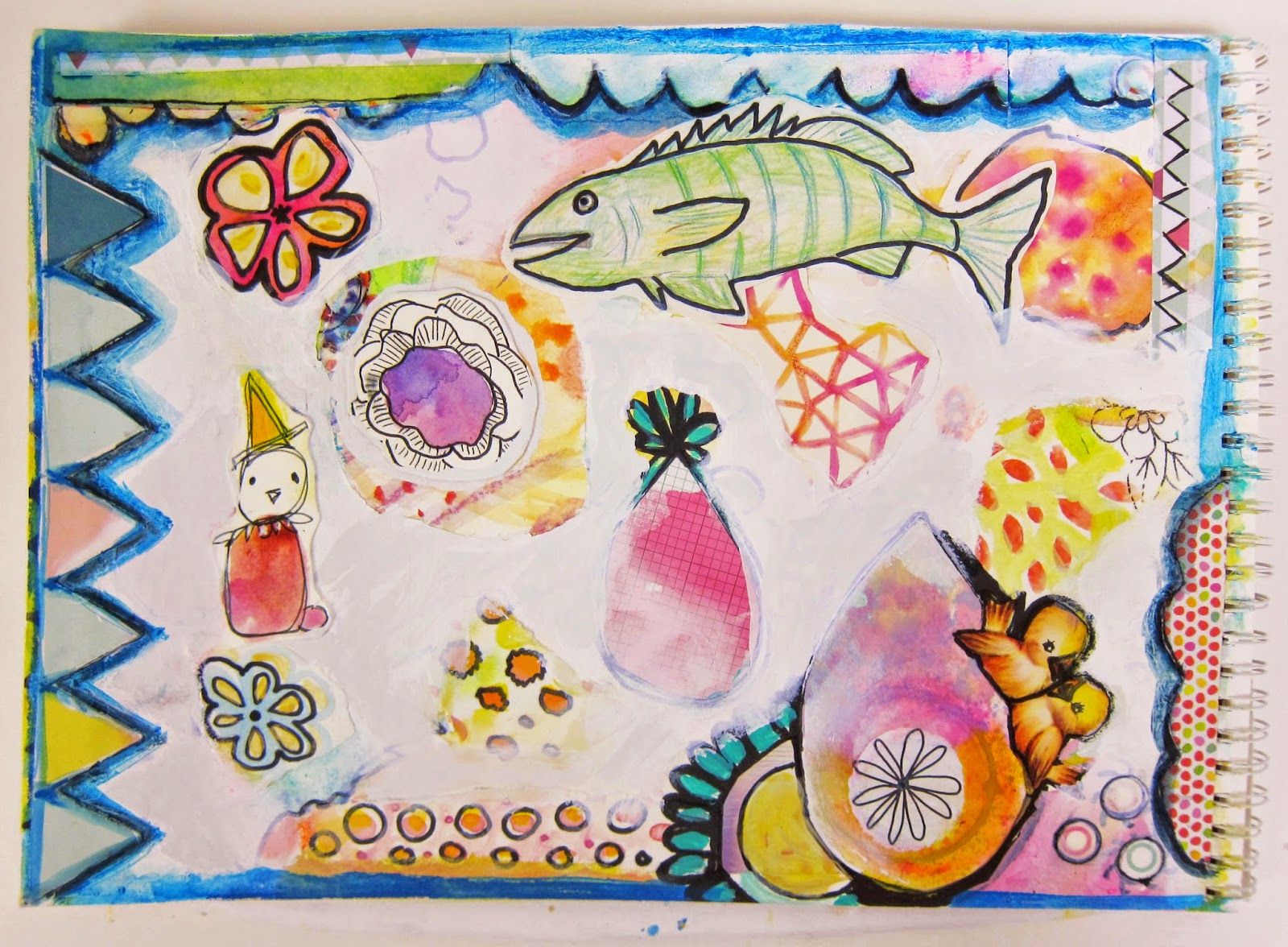 Mixed Media Collage - Marcia Beckett