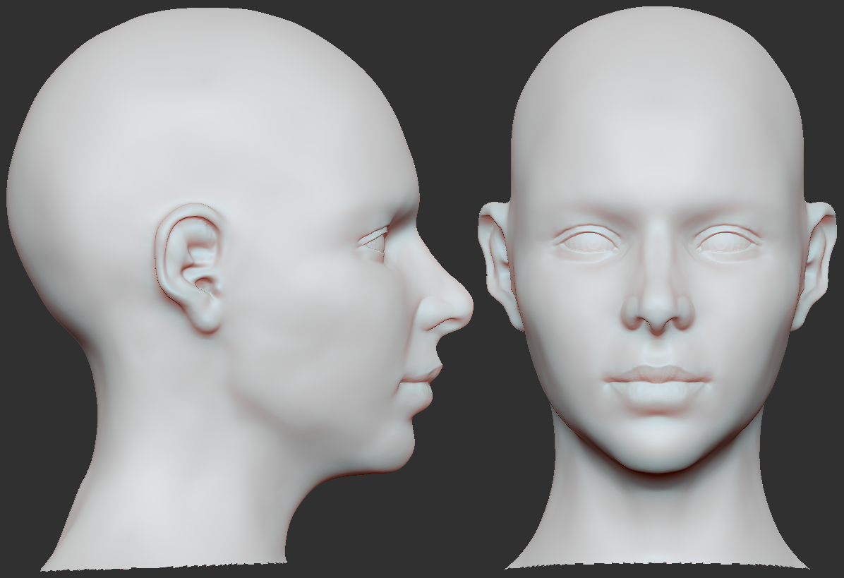 Female Character study — polycount