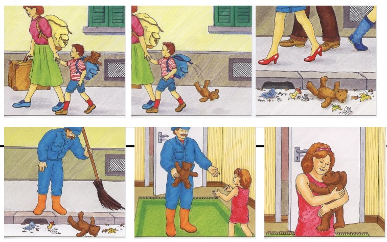 Qu'importe le flacon tant qu'on est livresque: Images séquentielles