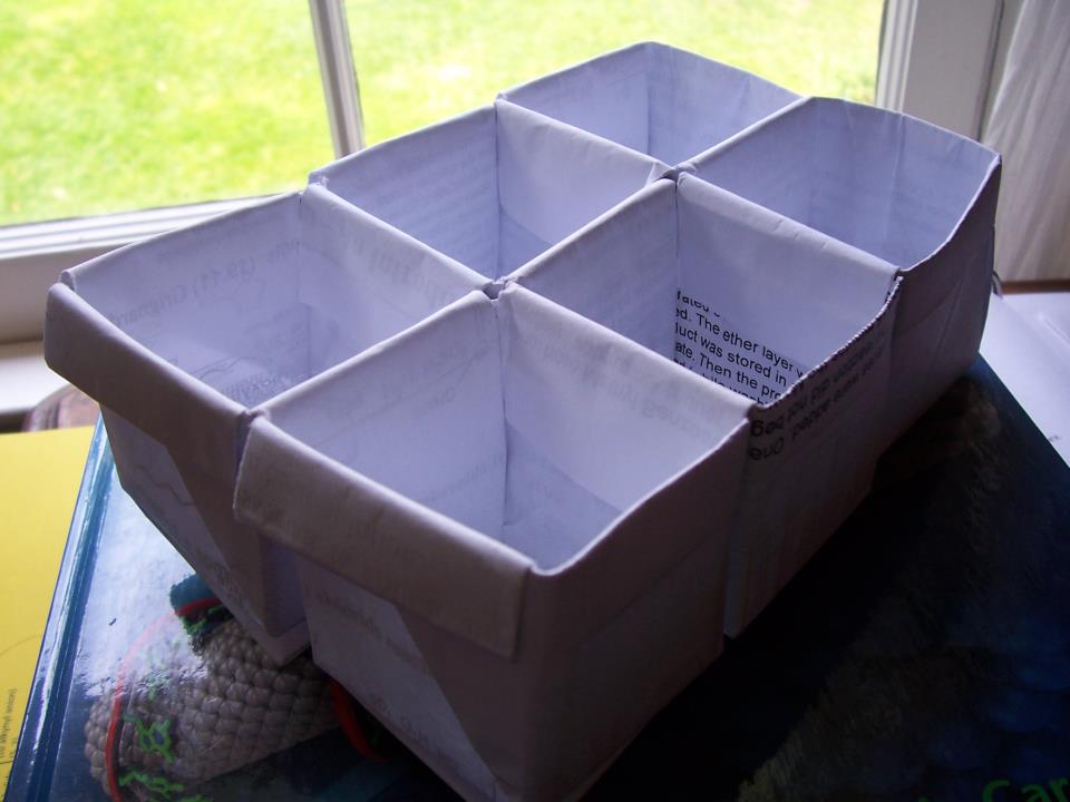 Chickadee Tea Origami Plant Trays chickadee-tea-origami-plant-trays