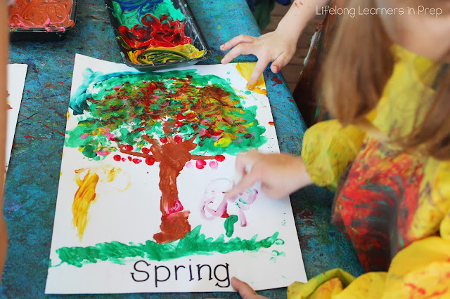 Exploring the Seasons with Art - Little Lifelong Learners