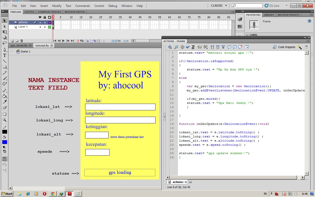 “PROJEK ANDROID” – E-LEARNING STUDY *Daniel.Fikom*