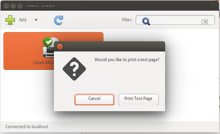 Install Dirver Printer Canon PIXMA MG2470 di Ubuntu 14.04 - About Linux