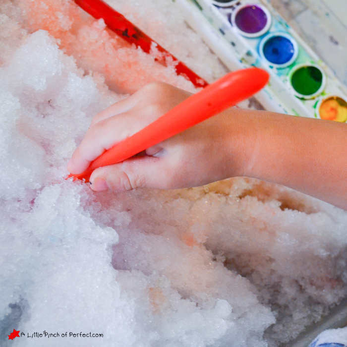12 Creative Snow and Ice Winter Play Ideas for Kids - A Little Pinch of ...