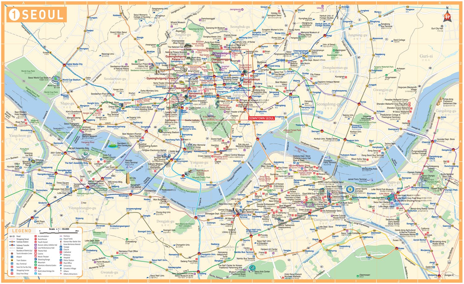 Maps Of Dallas Map Of Seoul Korea maps-of-dallas-map-of-seoul-korea