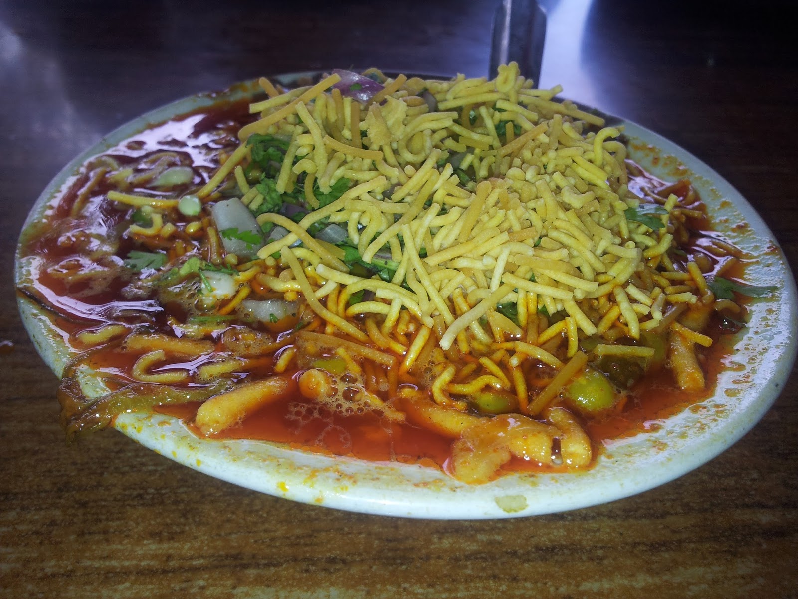Pune Famous Food Places Kolhapuri Misal Hotel Savata Mali Moshi Off pune-famous-food-places-kolhapuri-misal-hotel-savata-mali-moshi-off