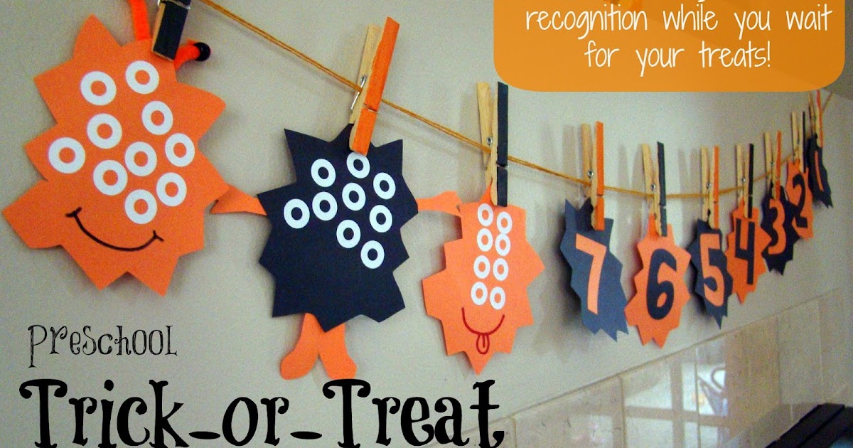 Trick-or-treat Countdown ~ Reading Confetti