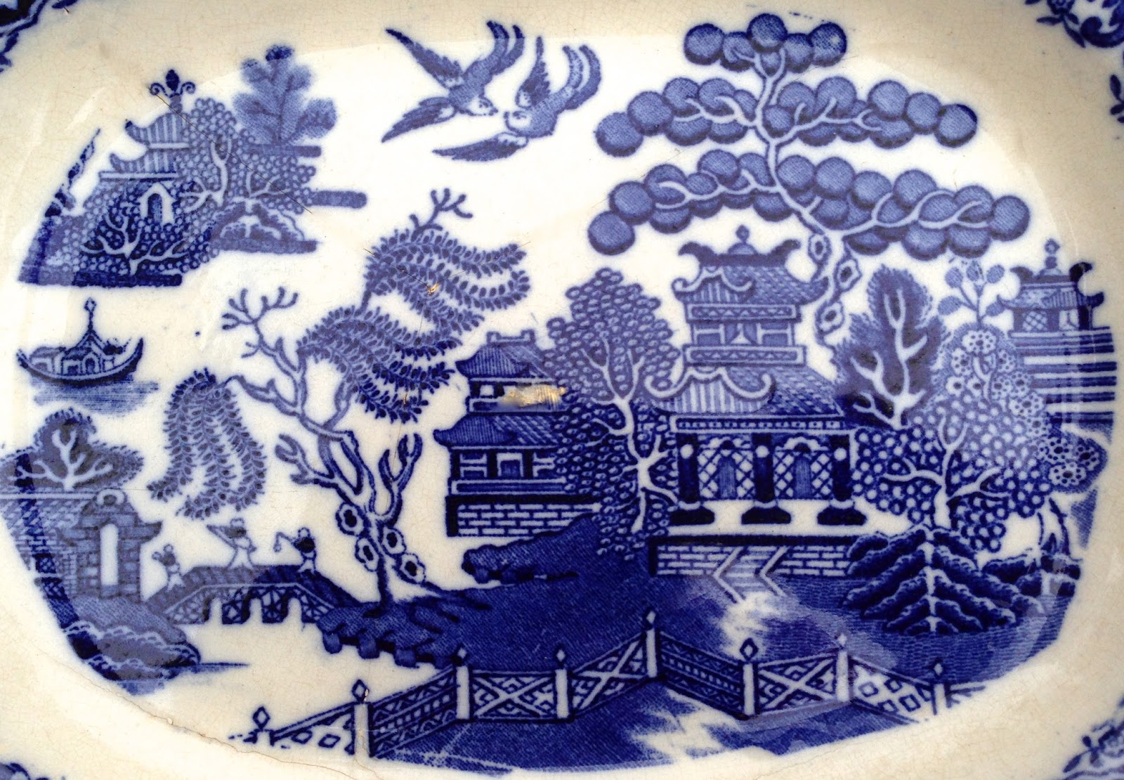 TIME WARP & WEFT: WILLOW PATTERN CHINA.
