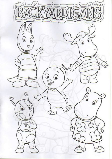 Plantillas de los Backyardigans - Imagui
