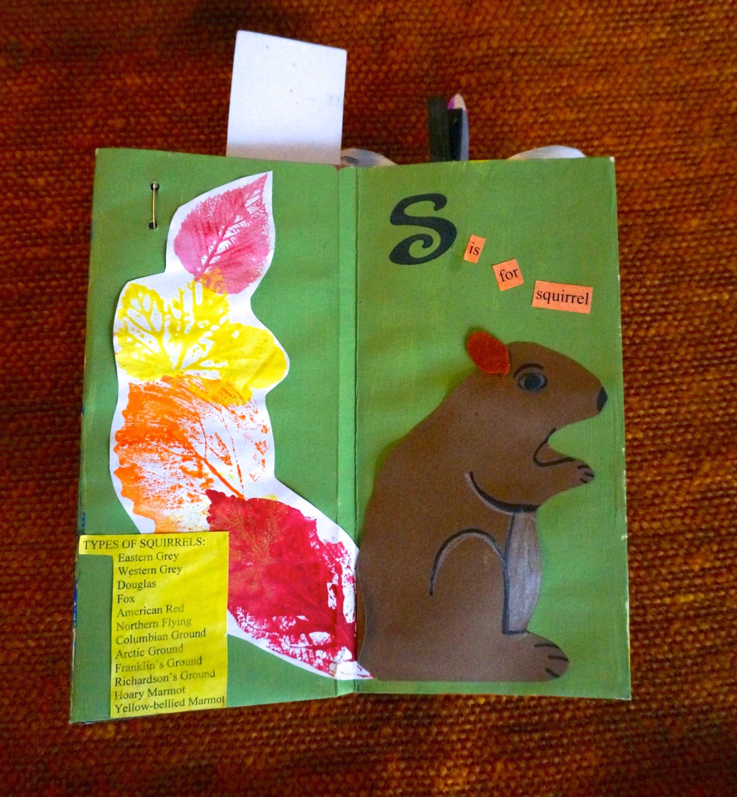 that artist woman: Nature File Folder Book: Part 1