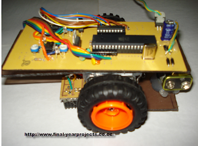 Grid Solving Robot Microcontroller Project Report - Free Final Year Project's