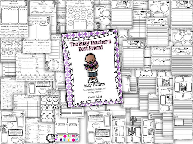 May Busy Teacher Posted - Queen of the First Grade Jungle