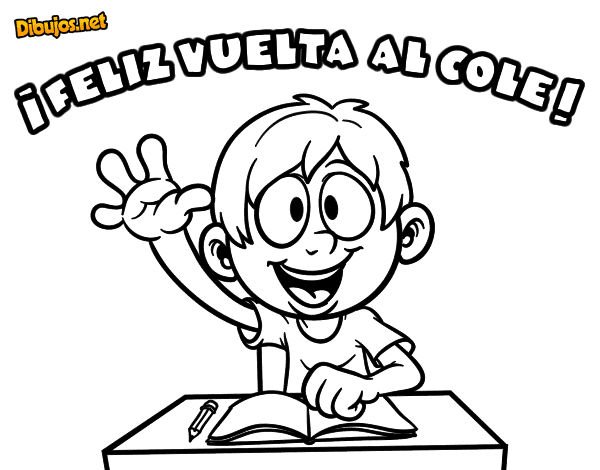 Plantillas para colorear regreso a clases 2014 - Imagui