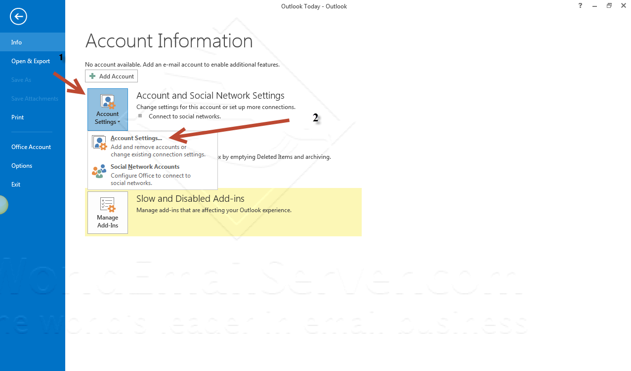Technology Land Co Ltd Port And SSL MS Outlook technology-land-co-ltd-port-and-ssl-ms-outlook