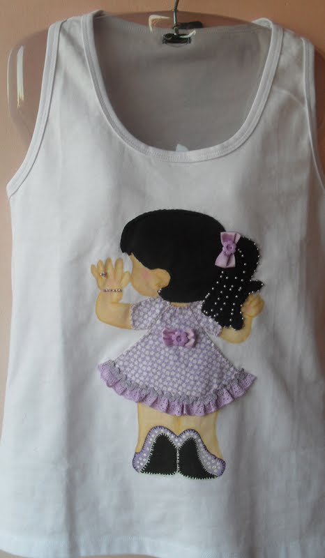 Aplique patchwork en blusas - Imagui