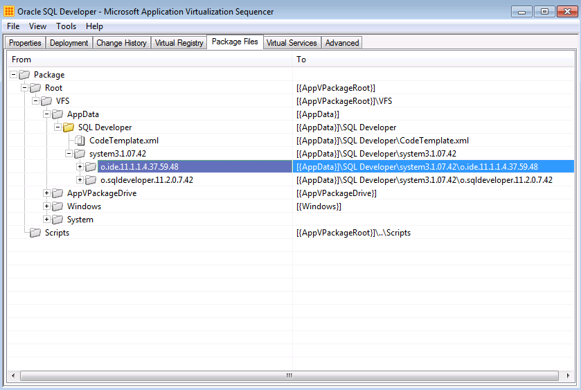 Sequence Oracle SQL Developer client - App-V 5.1 | Application ... Sequence Oracle SQL Developer client - App-V 5.1 | Application ...