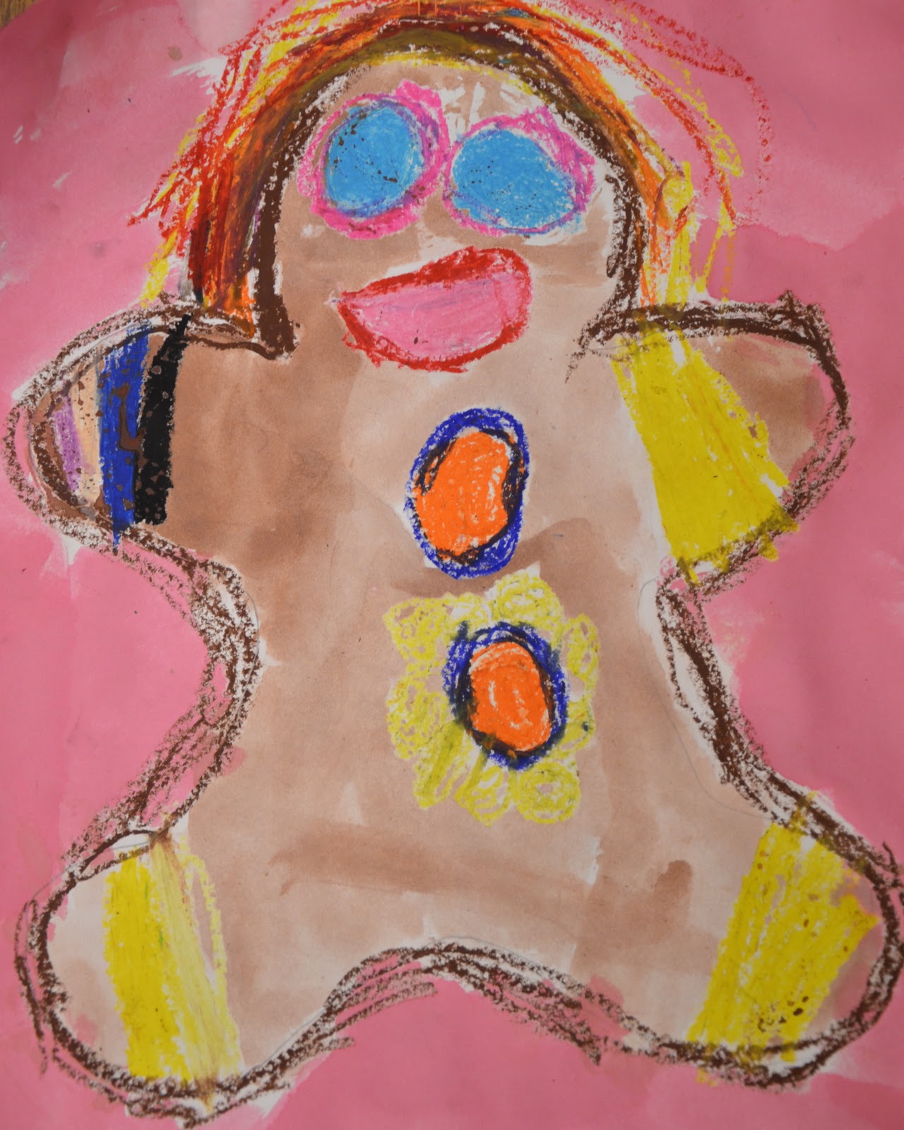 A Place Called Kindergarten: Framable Gingerbread Art