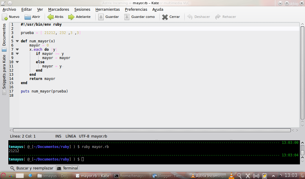 Saber el numero mayor de un array Perl| Tiempo de Tux Saber el numero mayor de un array Perl| Tiempo de Tux