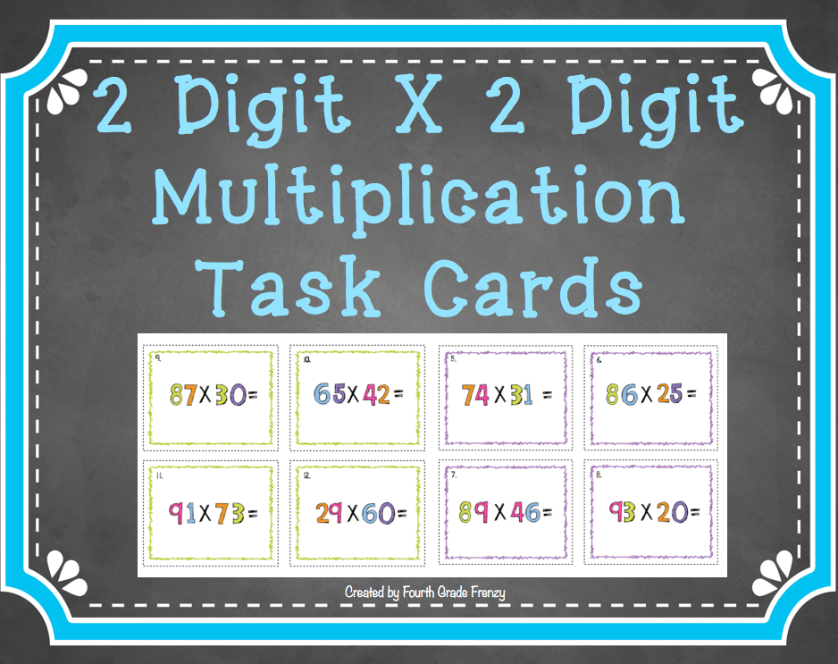 The Best of Teacher Entrepreneurs: Math Lesson - Multiplication Task ...