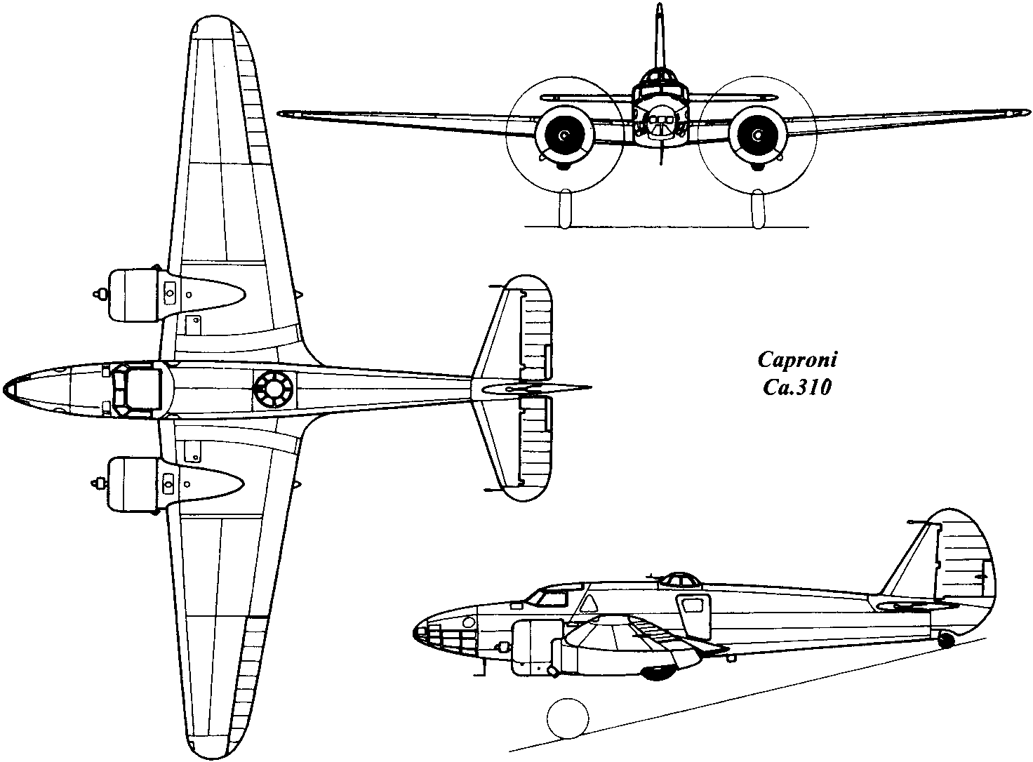 Caproni Ca.310 - Alchetron, The Free Social Encyclopedia