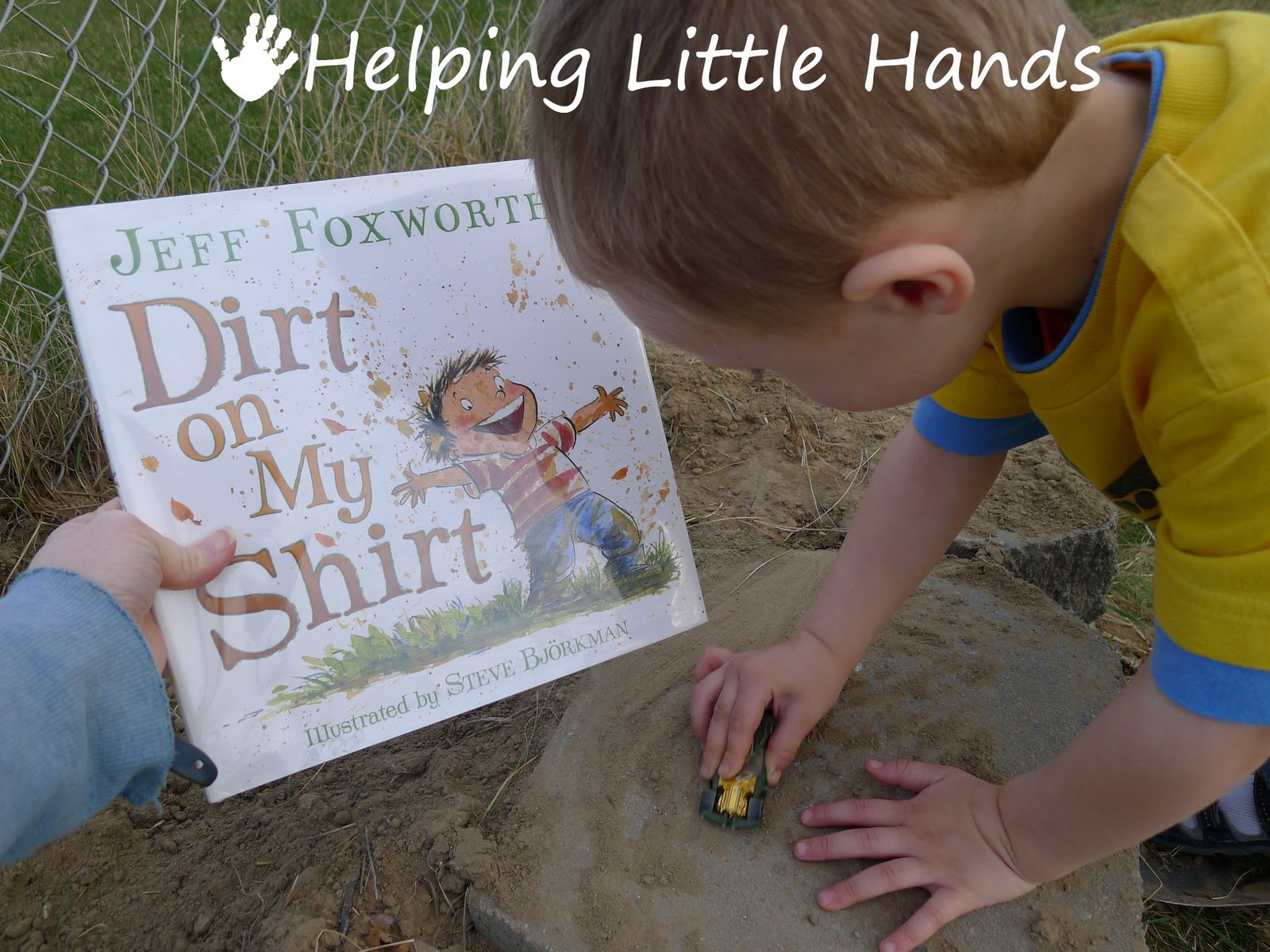 Pieces by Polly: Dirt on my Shirt - Read Along with Me