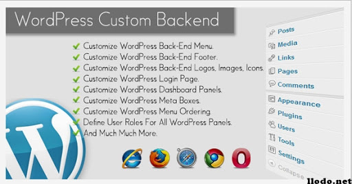 Free Scripts Softwares Serial Cracks: Codecanyon Custom Backend Plugin