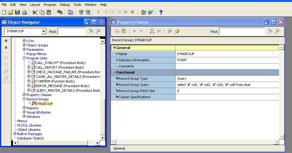 Creating Dynamic LOV in Oracle D2k Forms | Fox Infotech