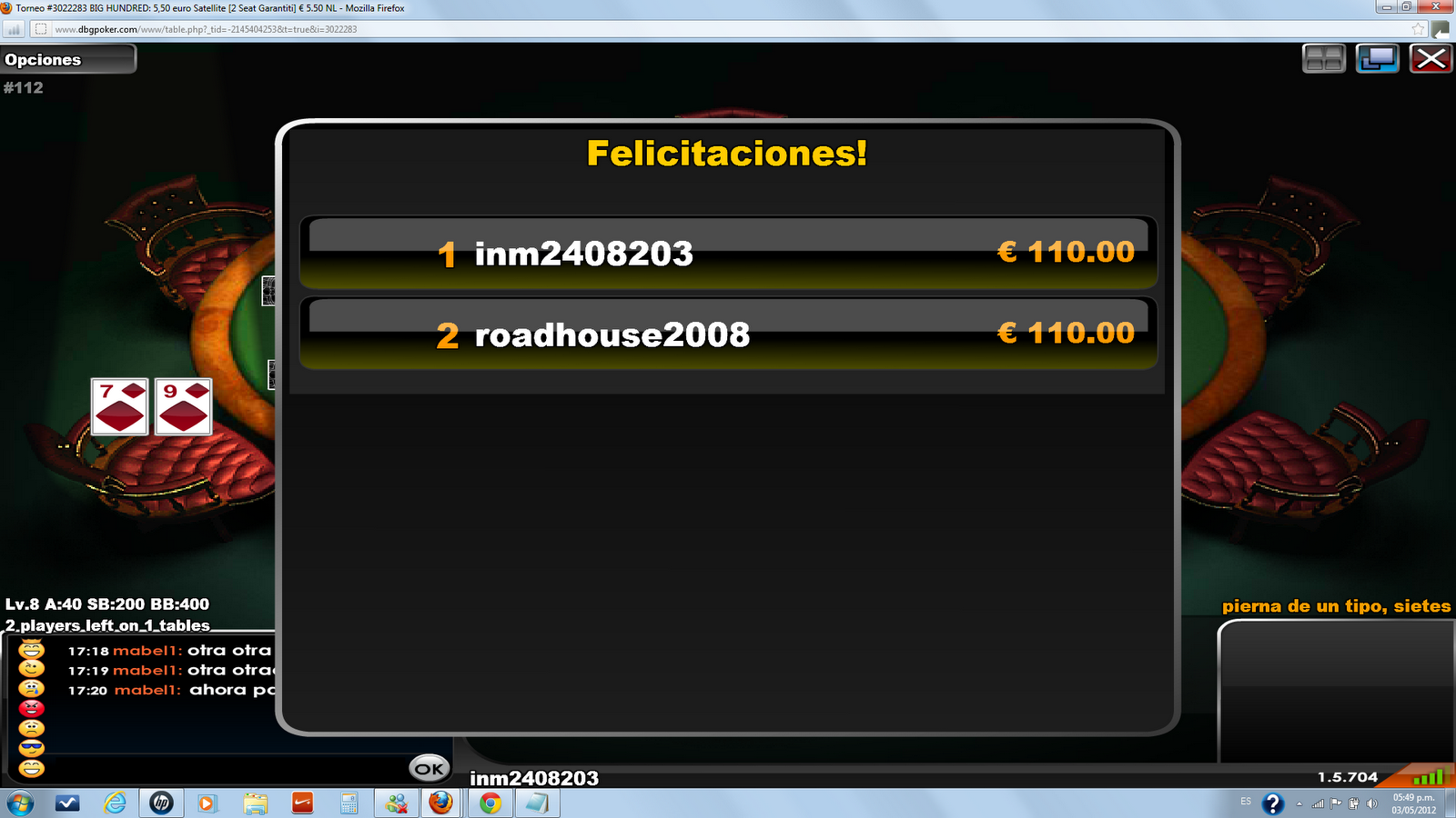 APUROPOKER Clasificacion Al Torneo De 110 Euros Con 100 000 Euros apuropoker-clasificacion-al-torneo-de-110-euros-con-100-000-euros