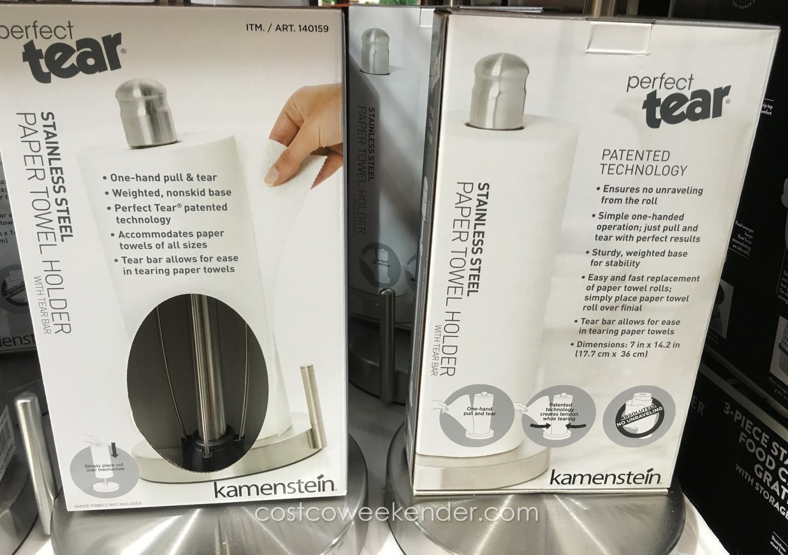 Kamenstein Stainless Steel Paper Towel Holder Costco Weekender kamenstein-stainless-steel-paper-towel-holder-costco-weekender