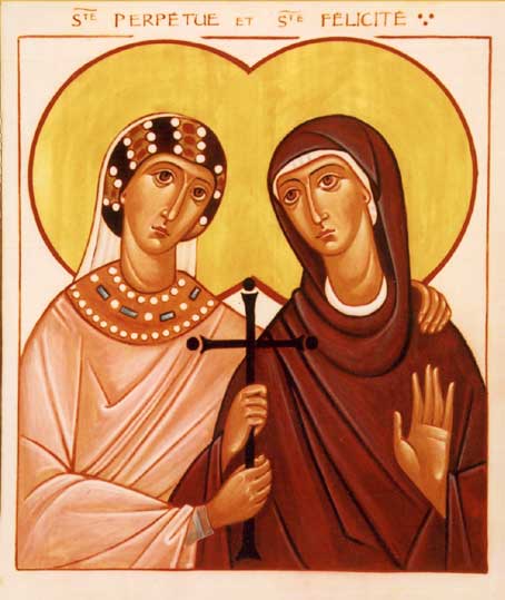CatholicFamilyToday: Feast of Saints Perpetua and Felicity